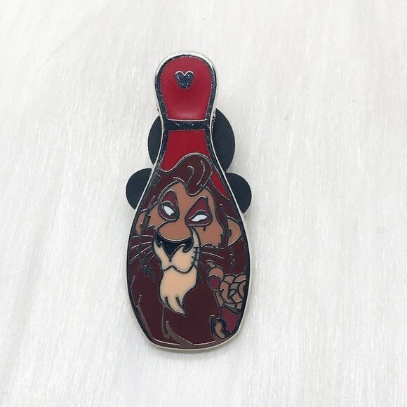 Disney | Jewelry | 525 Disney Villains Bowling Pin The Lion King Scar ...